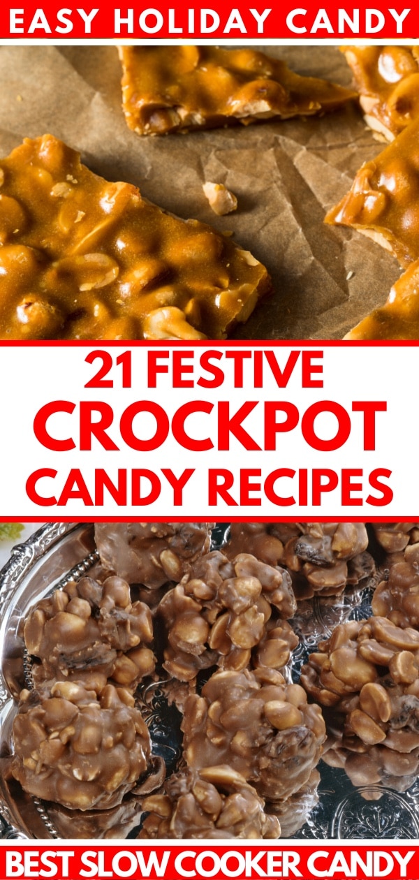 21 Easy Crockpot Candy Recipes | Word To Your Mother Blog