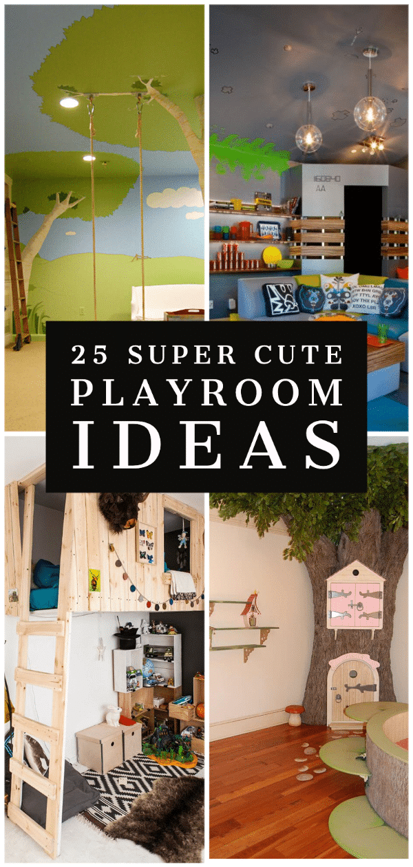 25 Designer Inspired Playroom Ideas for Kids [Amazing Photos]