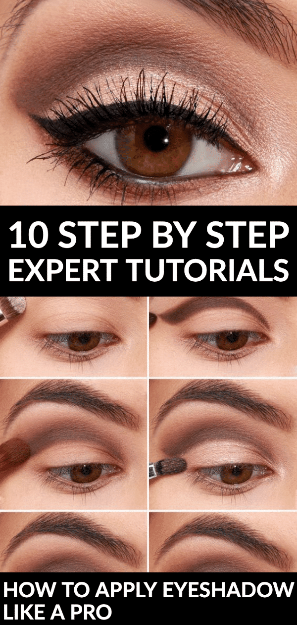 Expert Eyeshadow Tutorials! 10 Step By Step Videos That Show You How To ...