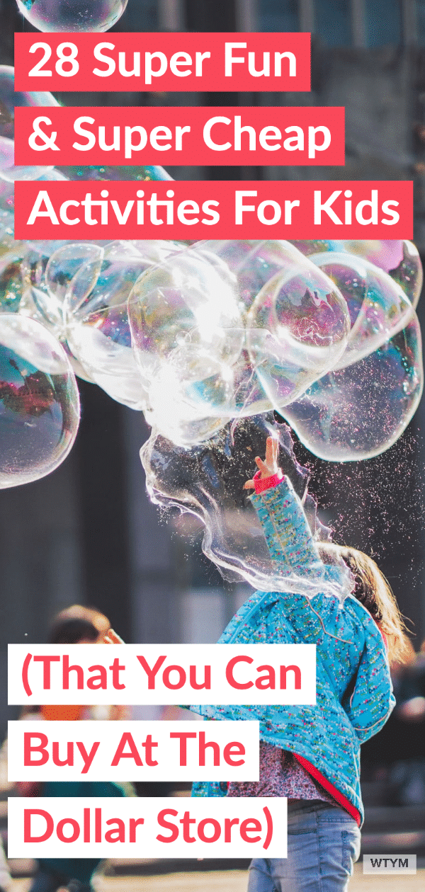 28 Dollar Store Activities For Kids Easy Boredom Busters