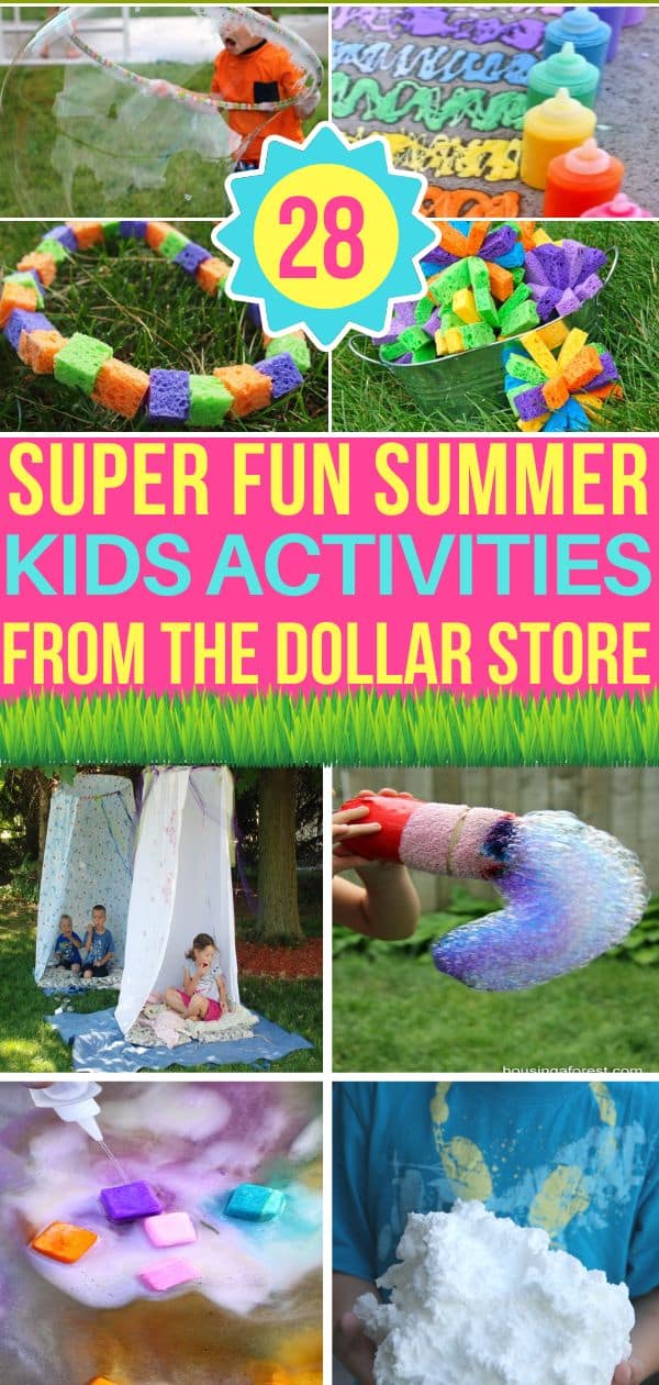 28 Dollar Store Activities For Kids Easy Boredom Busters